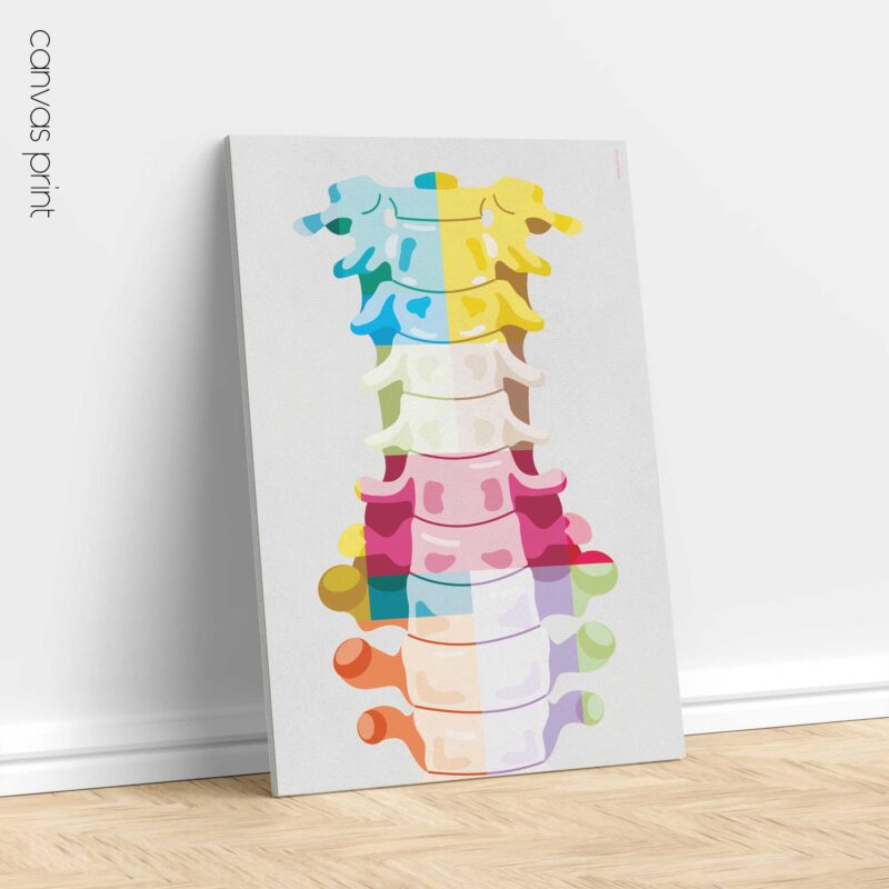 Cervical Anatomy Pop Art » educare.design