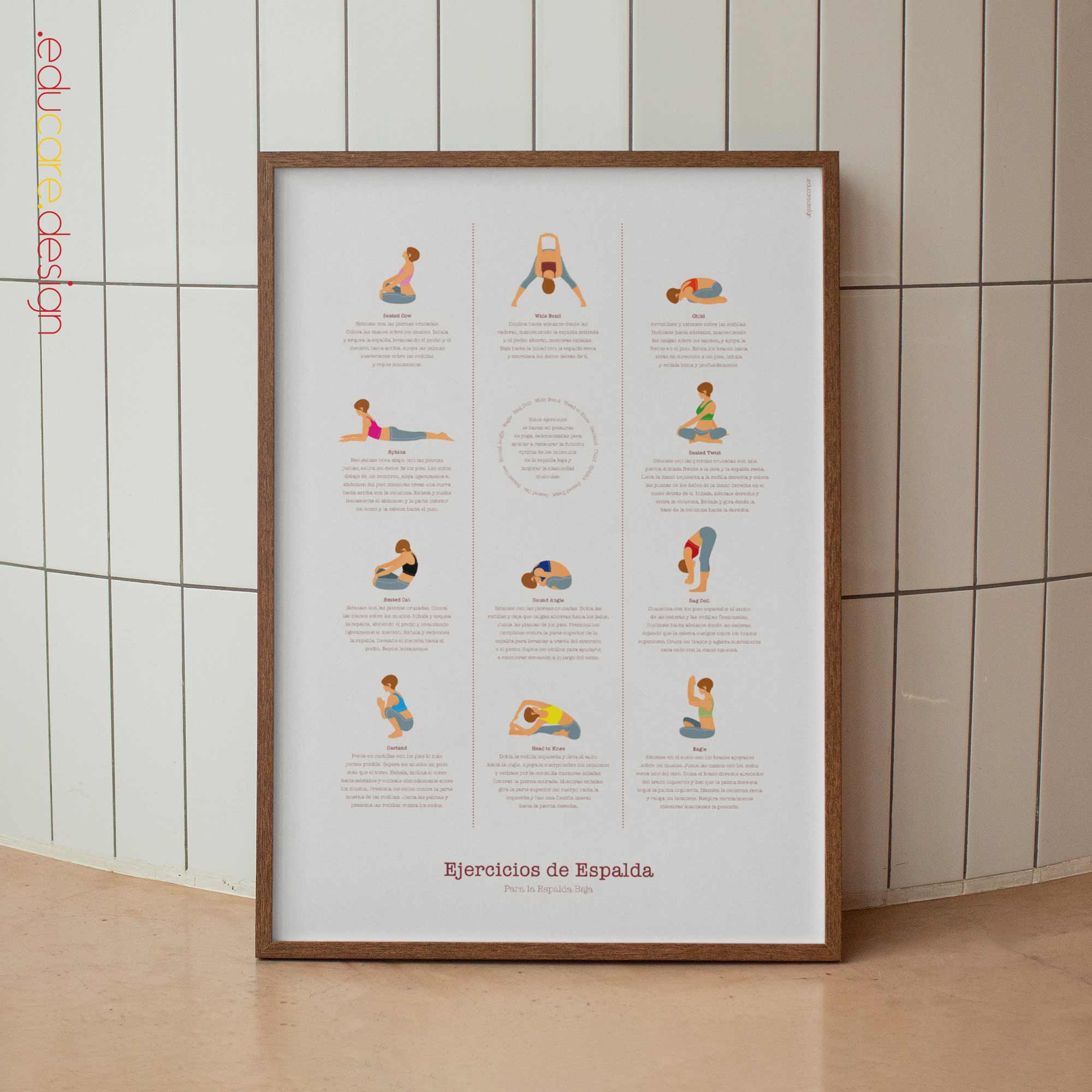 Back Exercises Card — Vista previa
